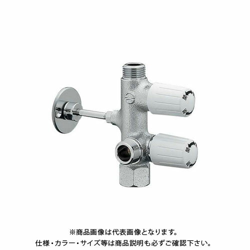 【メーカー】 ●(株)カクダイ 【特長】 ●ハンドル操作で独立して吐水・止水。 ●支持棒はフリーカットタイプ。 ●支持座はφ4.2ミリ穴2ヵ所固定。 ●ビス (4×20ミリ)2本付き。 ●第三者認証機関 (日本水道協会品質認証センター)に認...