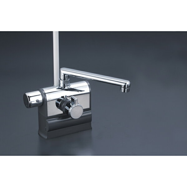 【メーカー】 ●(株)KVK 【注意事項】 ※画像は代表画像の為、商品説明やメーカーの商品情報を併せてご確認ください。 【特長・仕様】 ●撥水膜コーティングが水を弾くから、ボディーや吐水口などに水アカや汚れが付着しにくい！ ●撥水膜コーティ...