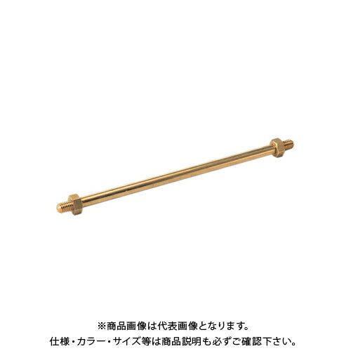 【メーカー】 ●(株)カクダイ 【特長】 ●ボールタップ部品。 ●ナットつき。 【仕様】 ●長さ：300mm ●材質：黄銅 ●使用しているボールタップ；300×M8：6616-50