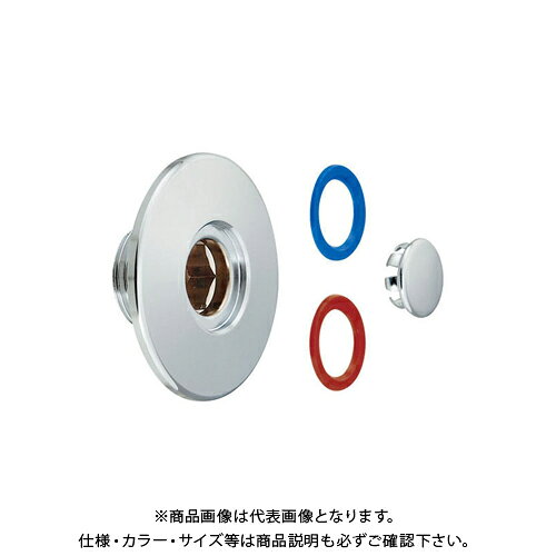 【メーカー】 ●(株)カクダイ 【特長】 ●給水栓プラグ。 【仕様】 ●穴径；六角対辺：12.5mm ●材質：黄銅 ●湯水表示リング付き