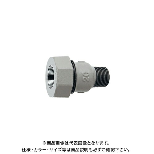 【メーカー】 ●(株)カクダイ 【特長】 ●ナットを外すことなくパイプを挿入し、基準締付トルクまでナットを締め付けるだけで施工できます。 ●銅管・塩ビ管・ポリ管の3管兼用メカニカル継手。 【仕様】 ●呼：30