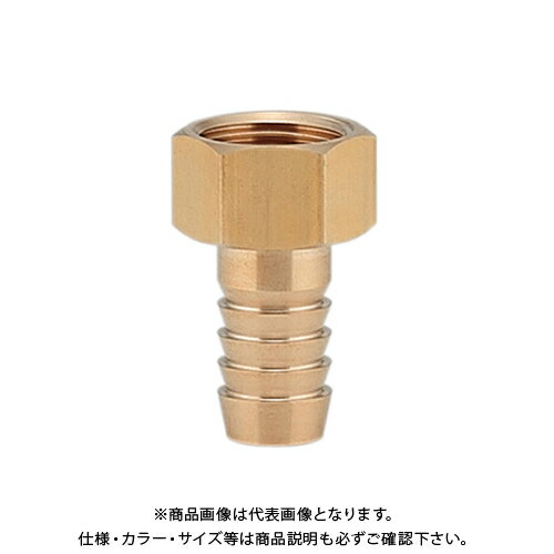 【メーカー】 ●(株)カクダイ 【特長】 ●配管継手。 ●取付ネジは管用平行ネジ。 ●ノンアスベストパッキン付き。 【仕様】 ●呼：1/2 ●材質：黄銅