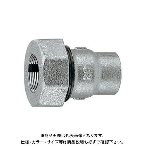 【メーカー】 ●(株)カクダイ 【特長】 ●ナットを外すことなくパイプを挿入し、基準締付トルクまでナットを締め付けるだけで施工できます。 ●銅管・塩ビ管・ポリ管の3管兼用メカニカル継手。 【仕様】 ●呼：20W