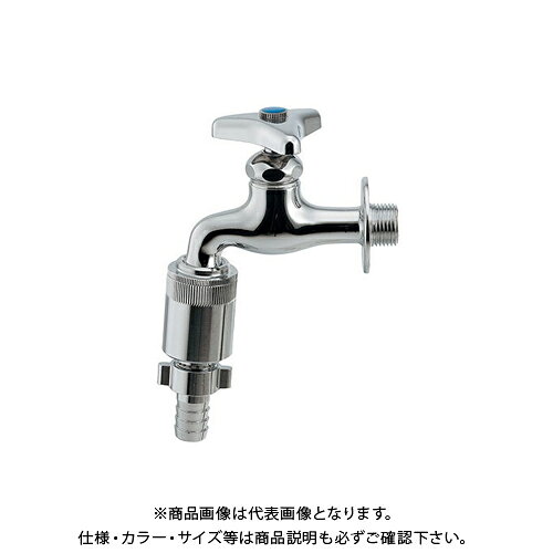 【メーカー】 ●(株)カクダイ 【特長】 ●バキュームブレーカにより、負圧による逆流を防止することができます。 ●吸気口から漏水することがあります。(特に低圧の場合) 【仕様】 ●0764-13付き(外すと取付ネジG1/2)