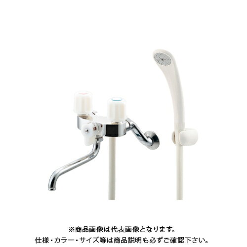 【メーカー】 ●(株)カクダイ 【特長】 ●ほとんどのメーカーのシャワーフックにガタつくことなく取付できるシャワーホース付き。 【仕様】 ●寒冷地仕様 ●クランク：101-407 ●クランク水抜 ●パイプ：0751-170/切替部：104-...