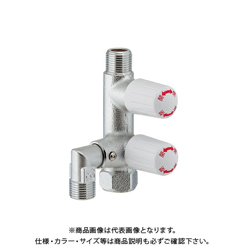 【メーカー】●(株)カクダイ【特長】●ハンドル操作で独立して吐水・止水●796-006、796-007止水栓固定金具対応●エルボは回転式(45°毎に固定)