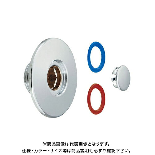 【メーカー】 ●(株)カクダイ 【特長】 ●給水栓プラグ。 【仕様】 ●穴径；六角対辺：12.5mm ●材質：黄銅 ●湯水表示リング付き