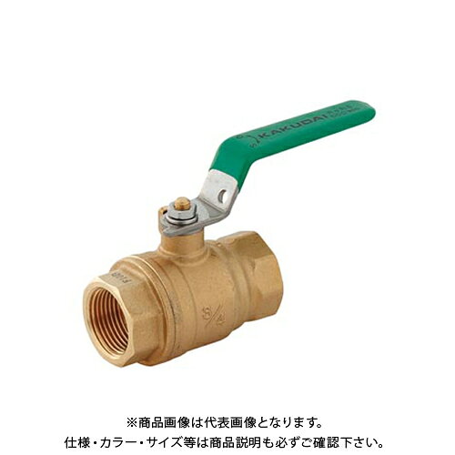 【メーカー】 ●(株)カクダイ 【特長】 ●取付ネジは管用テーパネジ。 ●RoHS対応品。 【仕様】 ●呼：20R ●材質；本体：黄銅/ハンドル：ステンレス ●最高許容圧力；常温の水・油・エアー：4.12MPa/150℃以下の水・油・エアー...