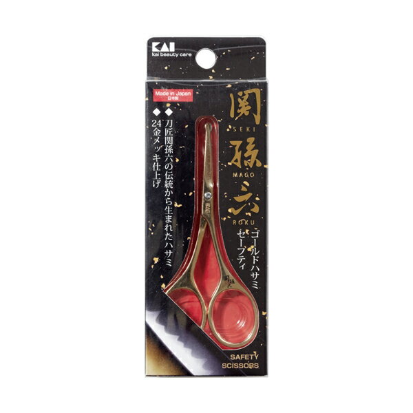 【メーカー】 ●貝印(株) 【特長】 ●マユの形を美しく整えたり、ムダ毛をカットするためのハサミです。 ●精密な刃付けと仕組みを調整しているのでシャープな切れ味が長持ちします。 【仕様】 ●パッケージサイズ：149×51×11mm ●重量：...