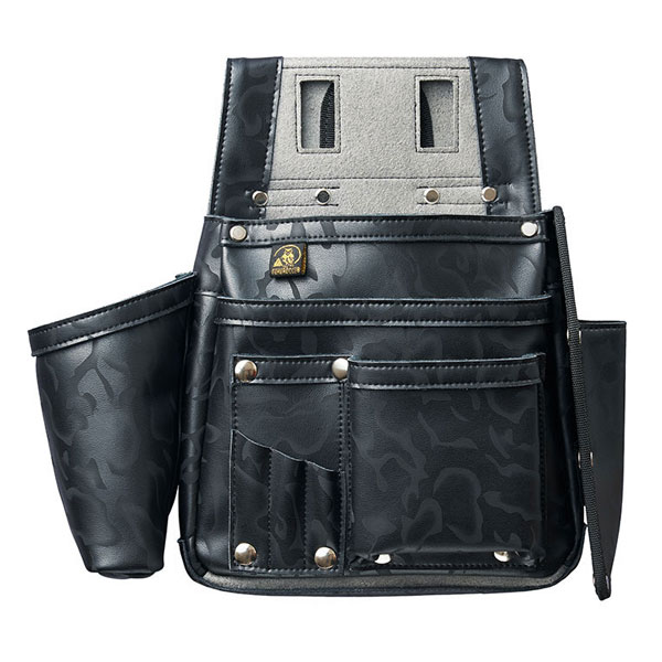 【 メーカー 】 ●ふくろ倶楽部 【 特長 】 ●極シリーズ新登場！！ ●軽量で頑丈！ ●背面は釘を通さないマイクロレザー採用 ●31cm曲尺装着可能！ ●墨壷ホルダー大/のみ差 【 仕様 】 ●サイズ(約)：H310(220) × W23...