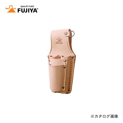 【メーカー】 ●フジ矢（株） 【特長】 ●落下防止コード取り付けに便利なDカン付です。 ●225ペンチもしっかり収納できます。 ●高級牛革4mm厚を使用しています。 ●型くずれしにくい型押し構造です。 【用途】 ●電気工事作業 ●ペンチ・ニ...