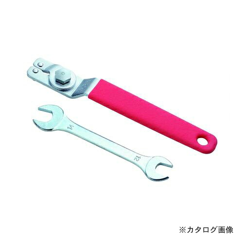 【メーカー】 ●（株）マルト長谷川工作所 【特長】 ●ディスクグラインダー等のインナフランジやホイルナットの着脱用です。インナフランジやホイルナットのピン穴に合わせて廻すだけで簡単に着脱できます。（ネジ止め等の調整は一切不要ですので素早く出...