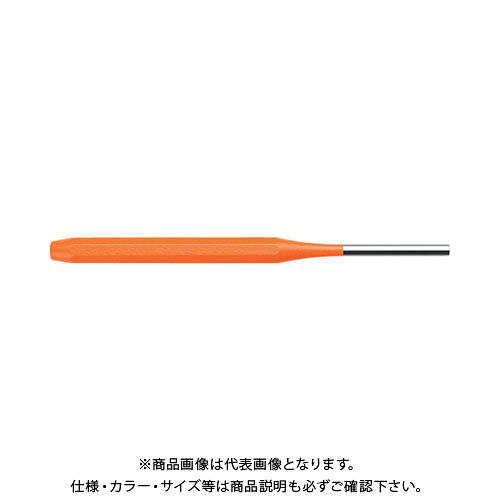 【メーカー】 ●PBスイスツールズ社 【特長】 ●色ごとにサイズ認識が可能です。 【用途】 ●ピンの抜き差し 【仕様】 ●先端径(mm)：5 ●全長(mm)：150 ●幅(mm)：10 ●色：オレンジ ●軸長(mm)：40 ●サイズ(mm)...