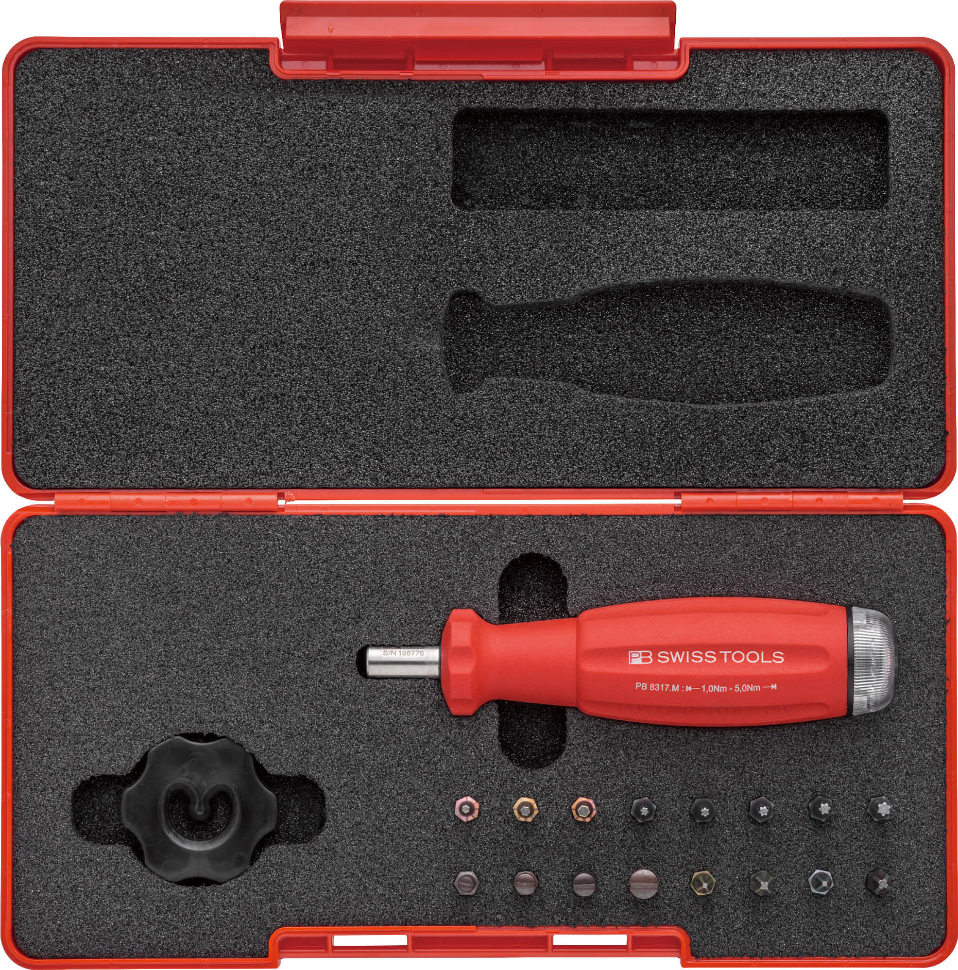 【メーカー】●PB SWISS TOOLS【特長】●メカトルク、トルクスクリュードライバー(アナログ式目盛付き)、実用的なツールボックス入りセット。●ソフトな握り心地のグリップ。●自動的に作動します。●クリック音が聞こえるのでクリック感を得...