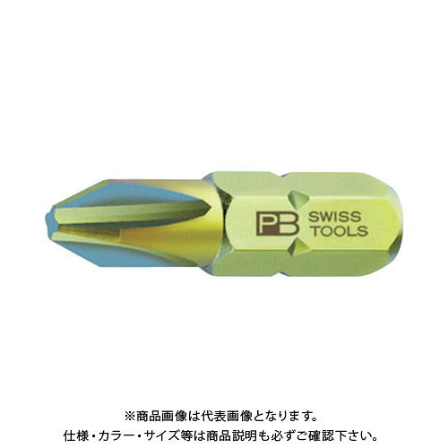 【メーカー】 ●PBスイスツールズ社 【特長】 ●強度と精度に優れた差込角1/4インチ(6.35mm)のプラスビットです。 【仕様】 ●刃先：[[+]]1 ●全長(mm)：25 ●差込角：1/4インチ(6.3mm)hex ●シャンク径：6....