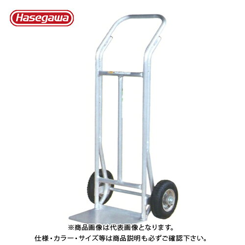 ※画像はイメージになります、商品説明をご確認下さい。 【メーカー】 ●長谷川工業（株） 【仕様】 ●タイヤ数/本：2 ●タイヤ規格：2.50-4Aエアータイヤ ●重量(kg)：6.2[荷台寸法(cm)] ●巾：35 ●奥行：26 【注意】 ...
