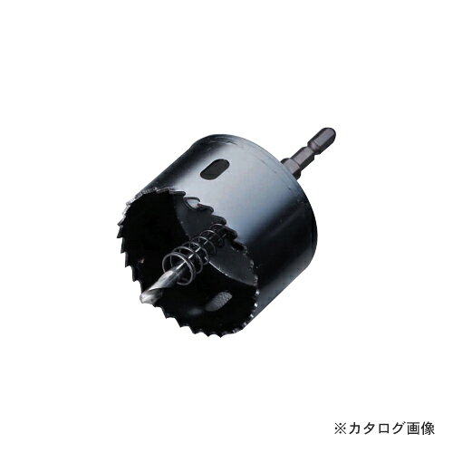 【メーカー】 ●（株）ハウスビーエム 【特長】 ●コンビ軸搭載により六角軸（対辺6.35mm）とチャック式（10mm）の両方に使用可能です。 ●ツバなし貫通タイプです。(φ17〜65) ●有効長の長さが最長クラスです。 【用途】 ●被削材:...