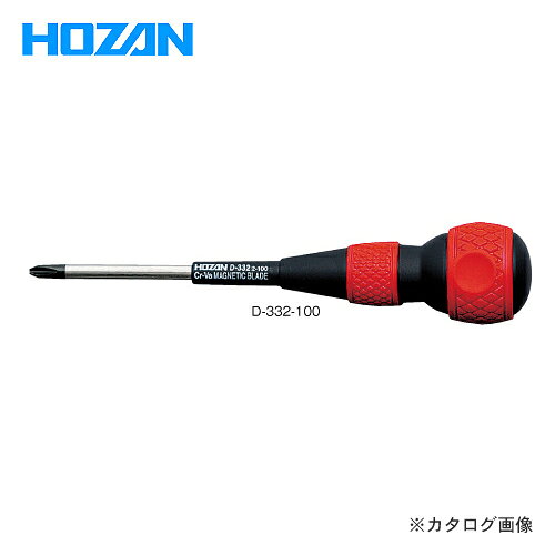 【メーカー】 ●ホーザン（株） 【特長】 ●握りやすいクッショングリップ ●柔らかいクッショングリップは握りやすくムダなく回転力を伝えます。 ●軸はクロムバナジウム鋼※1採用。 【仕様】 ●先端サイズmm：＋No.2 ●全長mm：200 ●...
