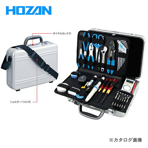 【メーカー】 ●ホーザン（株） 【特長】 ●重量：3.5kg ●工具差し付属 ●即熱式ですぐ使え、キャップ付ですぐ収納できる H-600即熱ハンダゴテをセットしました。水漏れ知らずのH-11コテ台も入っています。 ●ポケットタイプのデジタル...