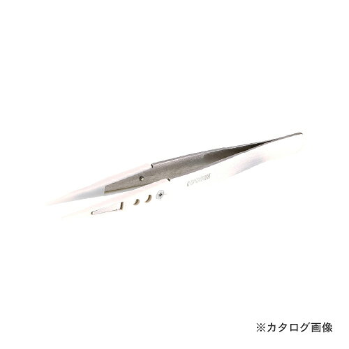 【メーカー名】 ●ホーザン（株） 【特長】 ●コストパフォーマンスに優れた汎用タイプのチップ交換式ピンセット。 ●ナット不要。ネジをゆるめるだけでチップ交換。 ●チップに穴あき加工が施され、ホールド性にすぐれたデザイン。 ●摩耗した場合は先...