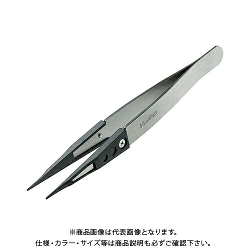 【メーカー名】 ●ホーザン（株） 【特長】 ●絶縁性、耐熱性、耐薬品性を備えたセラミックピンセット ●従来のセラミックピンセットの耐性に加えて、静電気対策が必要な作業でも使用できます。 ●ステンレスの約1/10の熱電導率で熱が伝わりにくいの...