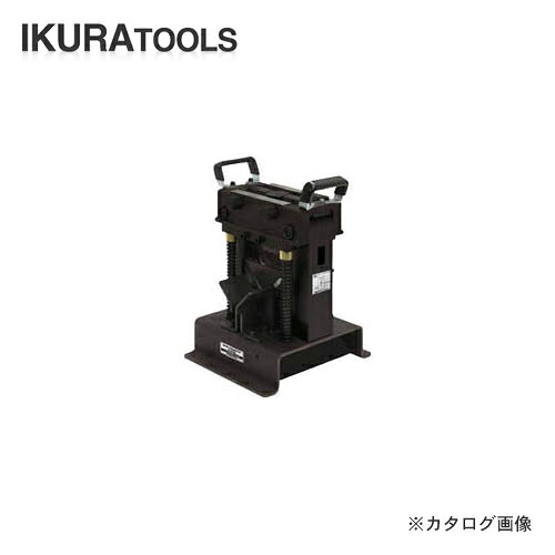 【メーカー】 ●育良精機（株） 【特長】 ●SS400、SUS304の6C×75×75切断が可能です。 【仕様】 ●最大加工能力:L75×75×t6(SUS304・SS400) ●寸法(mm):W291×L280×H362 ●質量(kg):...