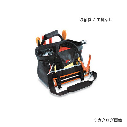 【メーカー】 ●PALNO（プラノ） 【仕様】 ●商品名:ツールバック513000TB ●寸法：W310×D190×H240mm ●質量：700g ●耐久性が高く、防水加工の施された素材のツールバックです。 ●底部は強化PVC製で頑丈です。...