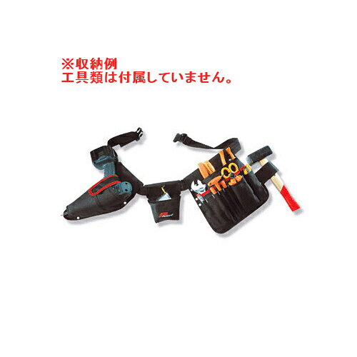 【メーカー】 ●PALNO（プラノ） 【仕様】 ●商品名:腰袋52180TB ●寸法：W1200×D40×H250mm ●ポケット23個付いてます。ネジやネイル、ハンマーループの収納に。 ●7.5mのポケット付 ●強化加工 ●軽量でパッドが...
