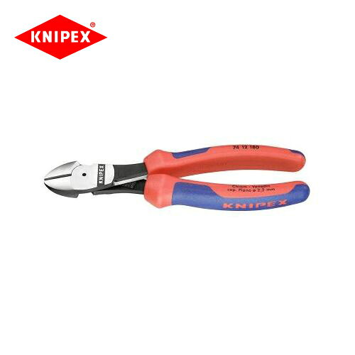【メーカー】 ●KNIPEX社 【特長】 ●ジョイントは鍛造軸カシメを採用し耐久性に優れています。 ●ピアノ線を含む様々なワイヤーの切断に適しています。 ●最適な刃の位置と角度・てこの原理を最大限発揮するデザイン・人間工学に基づいたハンドル...