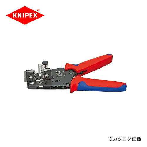 【メーカー】 ●KNIPEX社 【特長】 ●最新のメカニズムを採用したストリッパーです。 ●極めて精密なブレードにより、より線なども丁寧にストリッピング(皮むき)することができます。 ●ストリッピング(皮むき)する長さを固定するストッパー付...