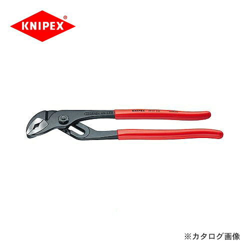 【メーカー】 ●KNIPEX社 【仕様】 ●ヘッド：磨き ●ハンドル：プラスチックコーティング ●能力：パイプ径1.5/16inch、ナットサイズ36mm(対辺) ●重量：335g 【関連商品】 クニペックス KNIPEX 88”アリゲータ...