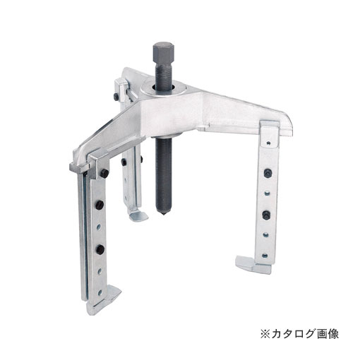 ※画像はイメージになります、商品説明をご確認下さい。 【特長】 ●安定感抜群の3本アームプーラー。 ●アーム品番：3-200-S、3-300-S、3-400−S、3-518−S ●アームの長さを調節可能。 【仕様】 ●能力(外抜き)(mm)...