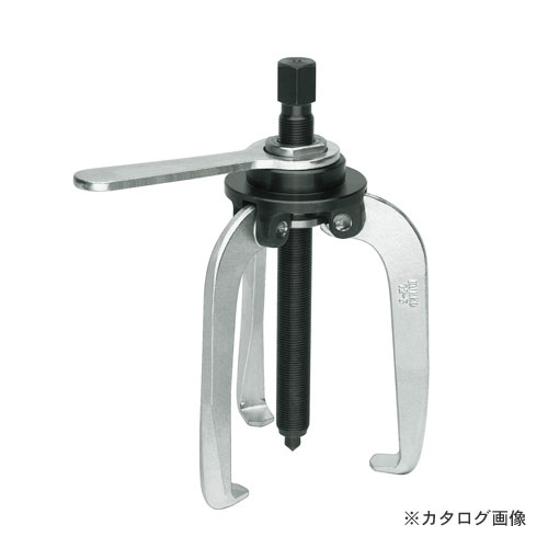 ※画像はイメージになります、商品説明をご確認下さい。 【特長】 ●予めアームの開きをレバーアクションにより正確に調整する事ができます。 【仕様】 ●能力(外抜き)(mm)：100 ●アーム長(mm)：100 ●3本アーム ●質量(kg)：1...