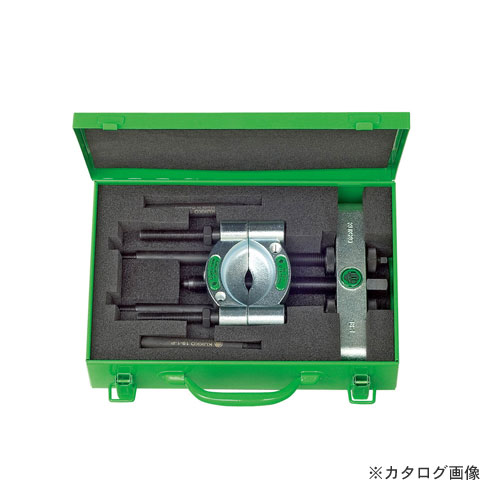 ※画像はイメージになります、商品説明をご確認下さい。 【特長】 ●スタンダードなセパレーターとプーラー装置、エキステンション1対セット ●スチールケース入り 【仕様】 ●セット内容：セパレーター(15-3)、プーラー(18-3)、エキステン...