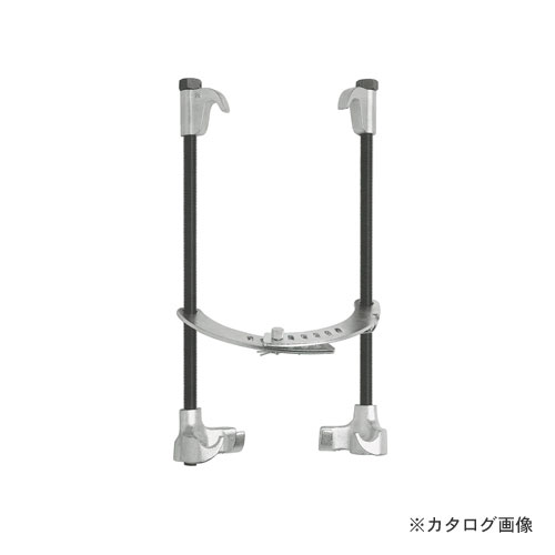 ※画像はイメージになります、商品説明をご確認下さい。 【特長】 ●この安全性の高いユニバーサルコイルスプリングコンプレッサーは 　 スペースの限られた所でも、扱い易さと、調整可能なコネクトプレートのおかげで 　 直径110〜180mmまでの...