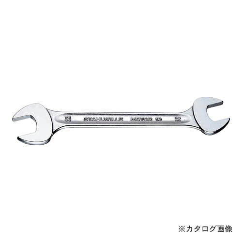 【メーカー】 ●Stahlwille (スタビレー) 【特長】 ●軽さと剛性感を両立するI型ボデイーのスパナ。 【仕様】 ●サイズ(mm)：41x46 ●全長(L；mm)：425 ●スパナ部巾(小)(b1；mm)：88 ●スパナ部巾(大)(...
