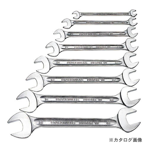 【メーカー】 ●Stahlwille (スタビレー) 【特長】 ●I型断面ボディーの軽量で高剛性なスパナセット。 【仕様】 ●セット内容:両口スパナ6x7・8x9・10x11・12x13・14x15・16x17・18x19・20x22mm(...