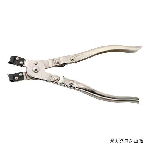 【メーカー】 ●Stahlwille (スタビレー) 【特長】 ●ミミのないステップレスホースクリップの着脱に。 【仕様】 ●全長(mm)：200 ●爪厚(mm)：1.1 ●爪長(mm)：2.2 ●爪幅(mm)：1〜3(テーパー)
