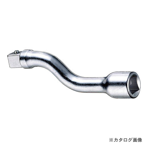【メーカー】 ●Stahlwille (スタビレー) 【特長】 ●オフセットしており狭い場所で威力を発揮します。 ●クローフットスパナを併用します。 【仕様】 ●差込角：1/2"(12.7mm)sq ●全長(L；mm)：120 ●...
