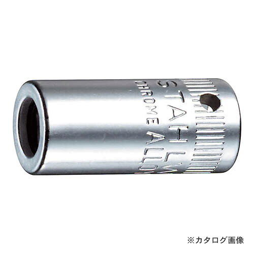 【メーカー】 ●Stahlwille (スタビレー) 【特長】 ●1/4”HEXビット類の落下を防止に役立つアダプターです。 ●ロックには3/32”六角レンチを使用します。（付属） 【仕様】 ●全長(mm)：25 ●外径(mm)：11.6 ...