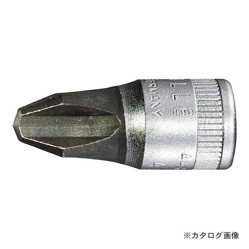 【メーカー】 ●Stahlwille (スタビレー) 【特長】 ●軸長の短いプラスビットソケット。 【仕様】 ●サイズ(#)：4 ●全長(L1；mm)：28 ●軸長(L2；mm)：16 ●質量(g)：14