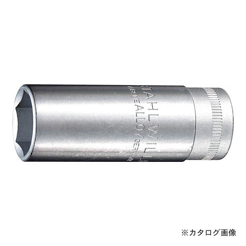 【メーカー】 ●Stahlwille (スタビレー) 【特長】 ●AS-drive（面接触）で、より高品質なHPQシリーズの3／8”SQプラグソケット。 ●6ポイントタイプ。 ●内部にプラグの落下ホルダー防止するラバー内蔵。 【仕様】 ●サ...