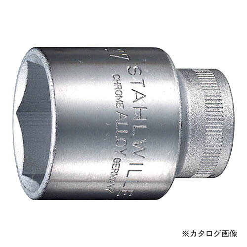 【メーカー】 ●Stahlwille (スタビレー) 【特長】 ●AS-drive（面接触）で、より高品質なHPQシリーズの1／2”SQディープソケット。 ●6角タイプ。 【仕様】 ●サイズ(mm)：11 ●全長(mm)：38 ●ソケット部...
