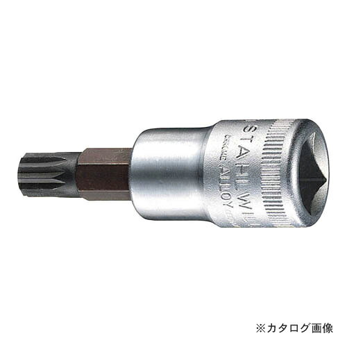 【メーカー】 ●Stahlwille (スタビレー) 【特長】 ●トリスクウェア（三重四角・XZN）スクリュー用。 【仕様】 ●サイズ：M16 ●全長(L1；mm)：60 ●軸長(L2；mm)：20 ●ソケット部外径(d；mm)：27.5 ...
