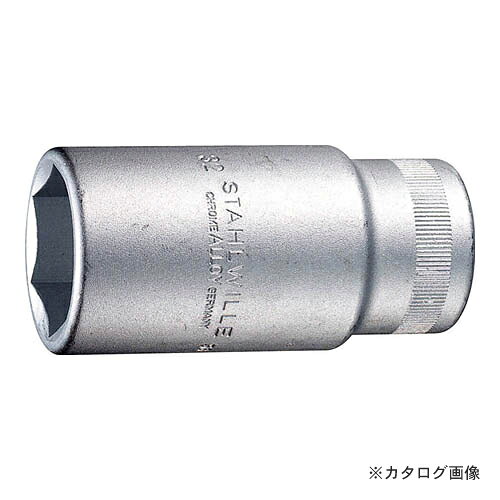 【メーカー】 ●Stahlwille (スタビレー) 【特長】 ●AS-drive（面接触）で、より高品質なHPQシリーズの3／4”SQディープソケット。 ●6ポイントタイプ。 【仕様】 ●サイズ(mm)：32 ●全長(L；mm)：90 ●...