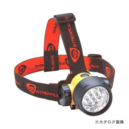 【メーカー】 ●STREAMLIGHT 【特長】 ●高輝度LEDを7灯装備。明るさは3段階に調節可能。（1灯・3灯・7灯） ●連続使用時間：約4時間（7LEDモード）、約8.5時間（3LEDモード）、約30時間（1LEDモード） ●ヘルメッ...