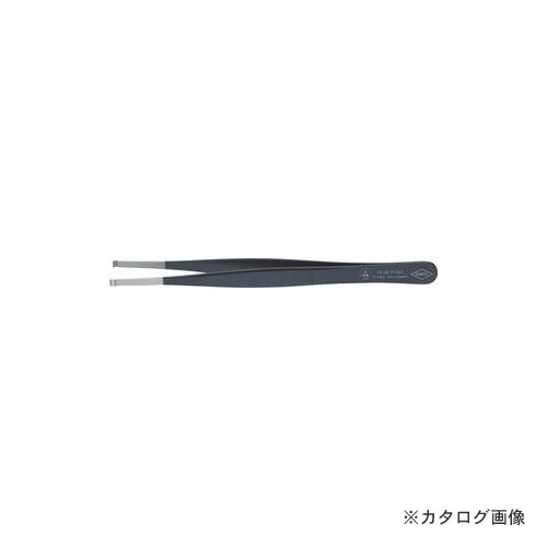 ※画像はイメージになります、商品説明をご確認下さい。 【特長】 ●材質は非磁性のステンレス。 ●ESDコーティング：表面抵抗約100000オームのつや消し黒仕上げ。 ●先端部はつや消し仕上げ。 ●部品をつかみやすい先端部 ●直径1mmの円筒...