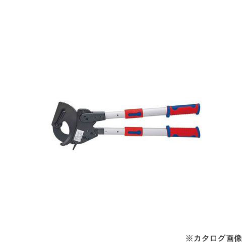 ※画像はイメージになります、商品説明をご確認下さい。 【特長】 ●銅・アルミニウムケーブル切断の他、硬いゴムまたはプラスチック被覆・鉄シートで 　 補強されたケーブルにも適しています。 ●最適なテコ比によって力をかけずに切断できます。 ●両...