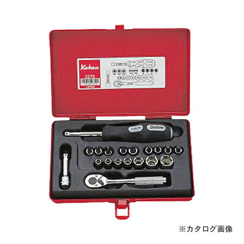 【メーカー名】●（株）山下工業研究所【仕様】●1/4(6.35mm)差込●ソケットセット●19ヶ組●質量:880g【生産国】●日本※お客様都合による返品・キャンセルは一切お受けできません。あらかじめご了承ください。【関連商品】コーケン ko...