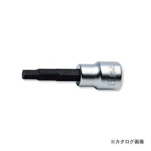 【メーカー名】●（株）山下工業研究所【特徴】●6角穴付ボルト用のヘックスビットソケットです。●ラチェットハンドルを始めとする各種ハンドル類と組み合わせることにより、L型レンチでは不可能な箇所での作業が可能となります。【仕様】●差込角:3/8...